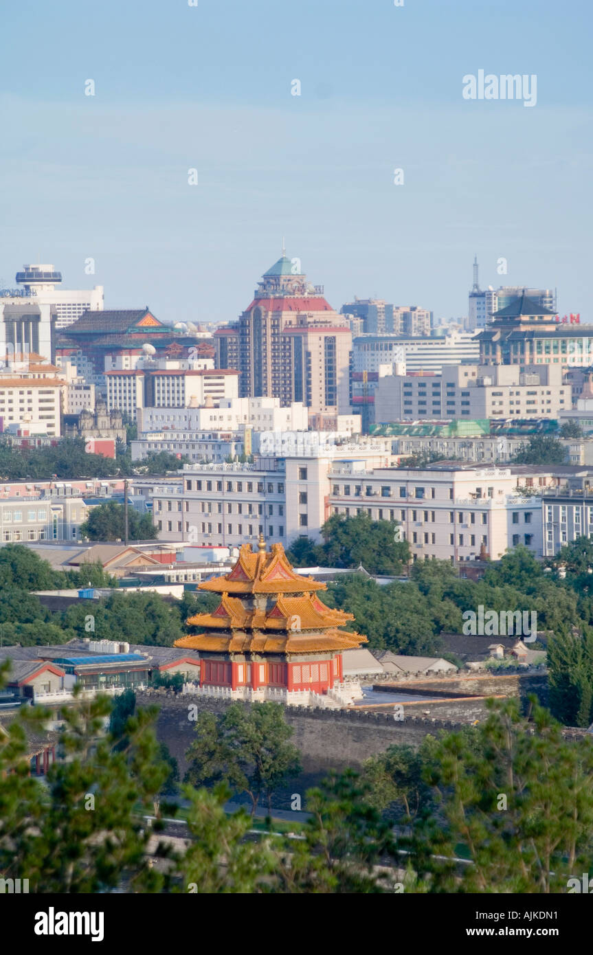 Overview Beijing Cityline Beijing China Stock Photo - Alamy