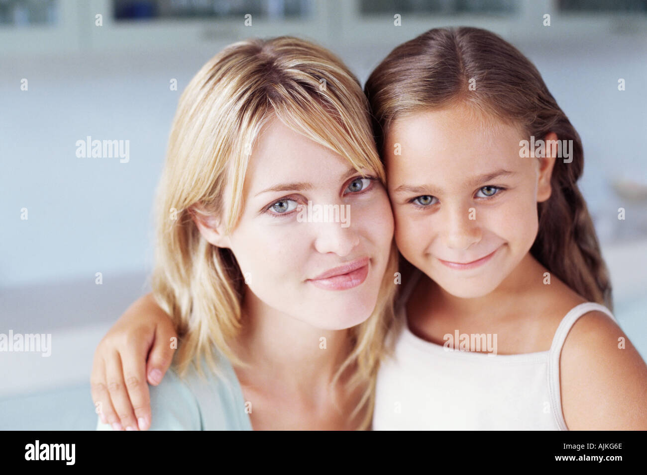 Mother and daughter Stock Photo - Alamy