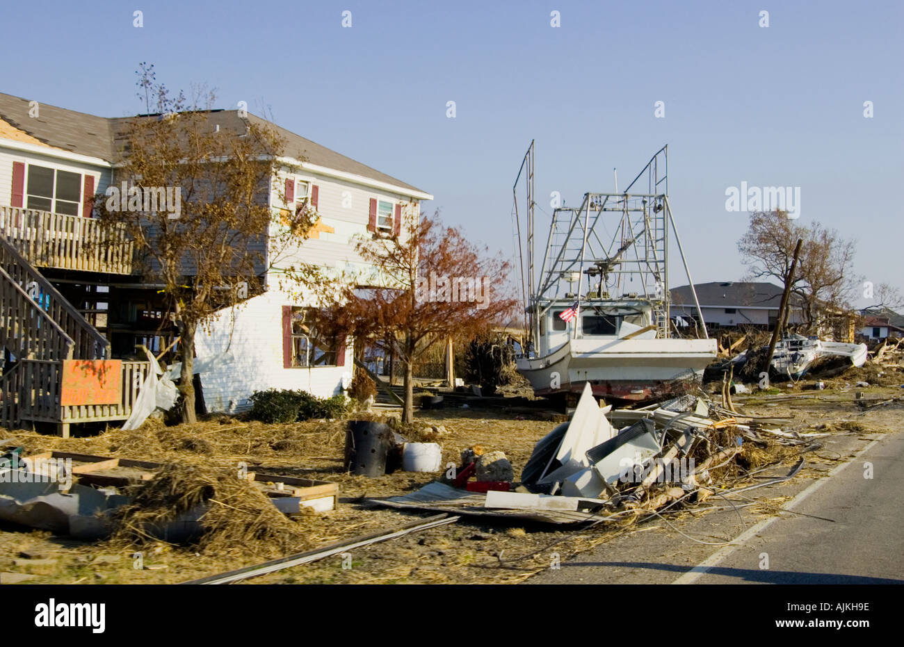 Hurricane katrina damage hi-res stock photography and images - Alamy