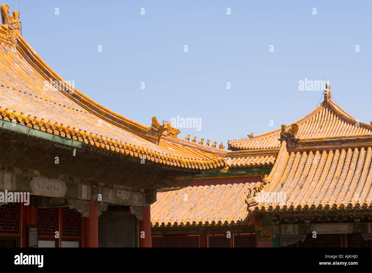 The Forbidden City UNESCO Heritage Beijng China Stock Photo - Alamy