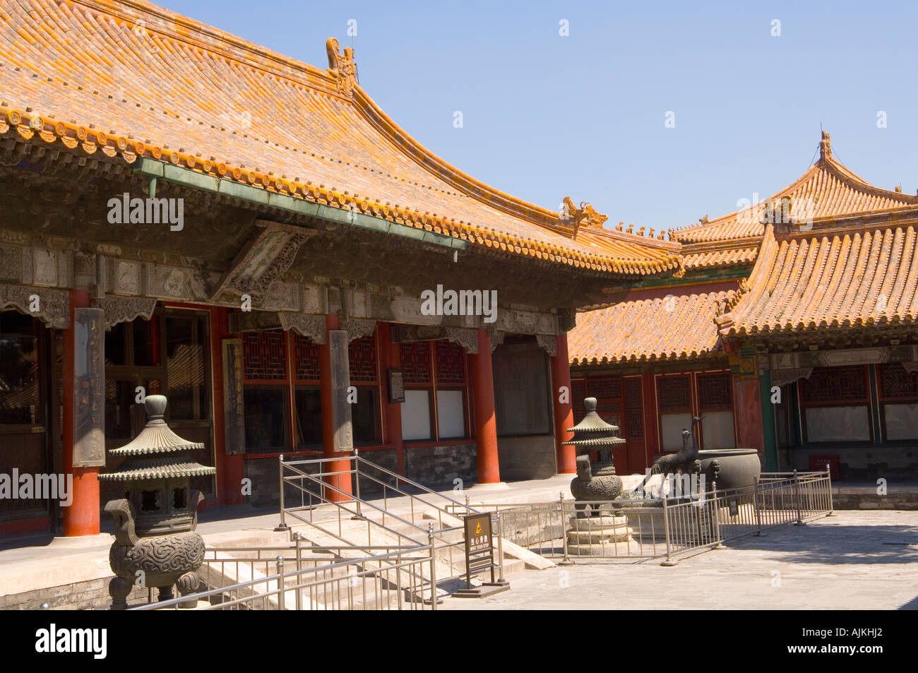 The Forbidden City UNESCO Heritage Beijng China Stock Photo - Alamy