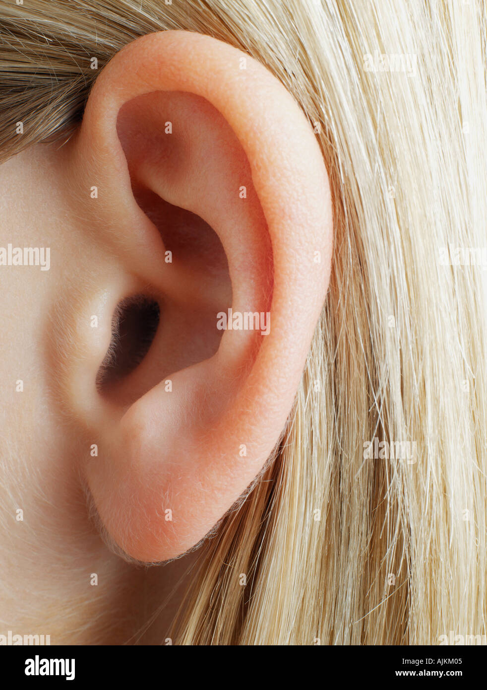 Womans ear detail hi-res stock photography and images - Alamy