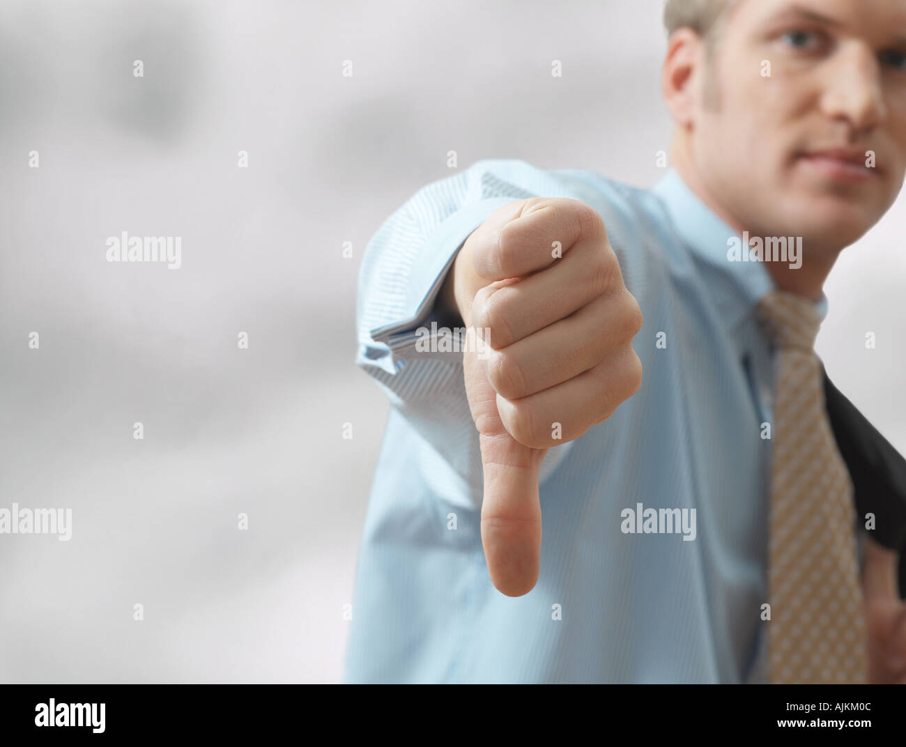 Man giving thumbs down hi-res stock photography and images - Alamy