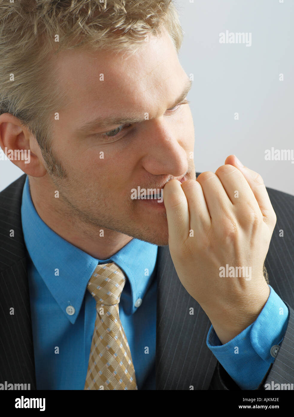 Bitten nails hi-res stock photography and images - Alamy