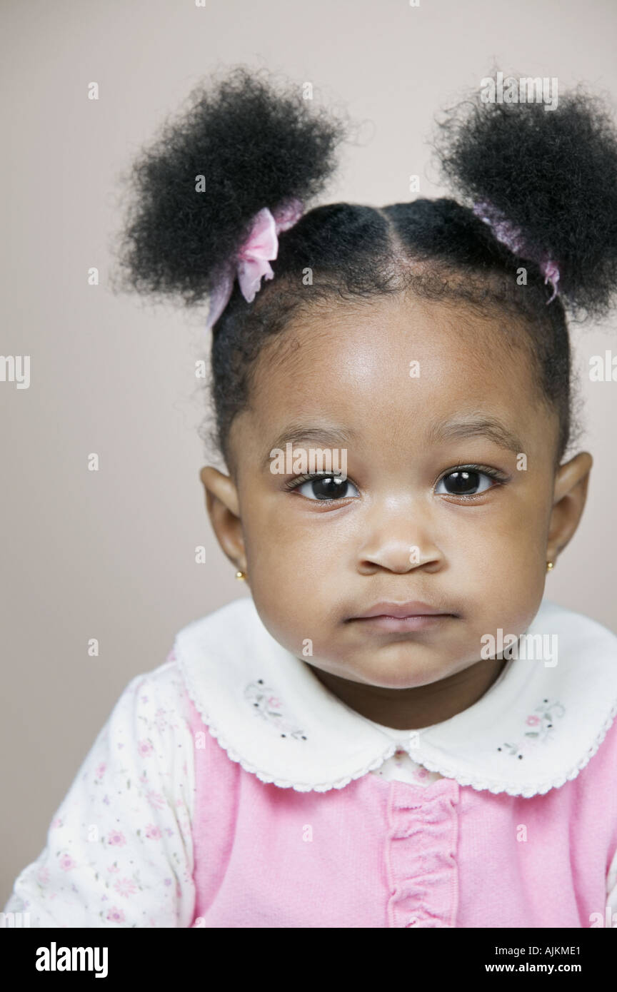 Serious looking baby Stock Photo - Alamy