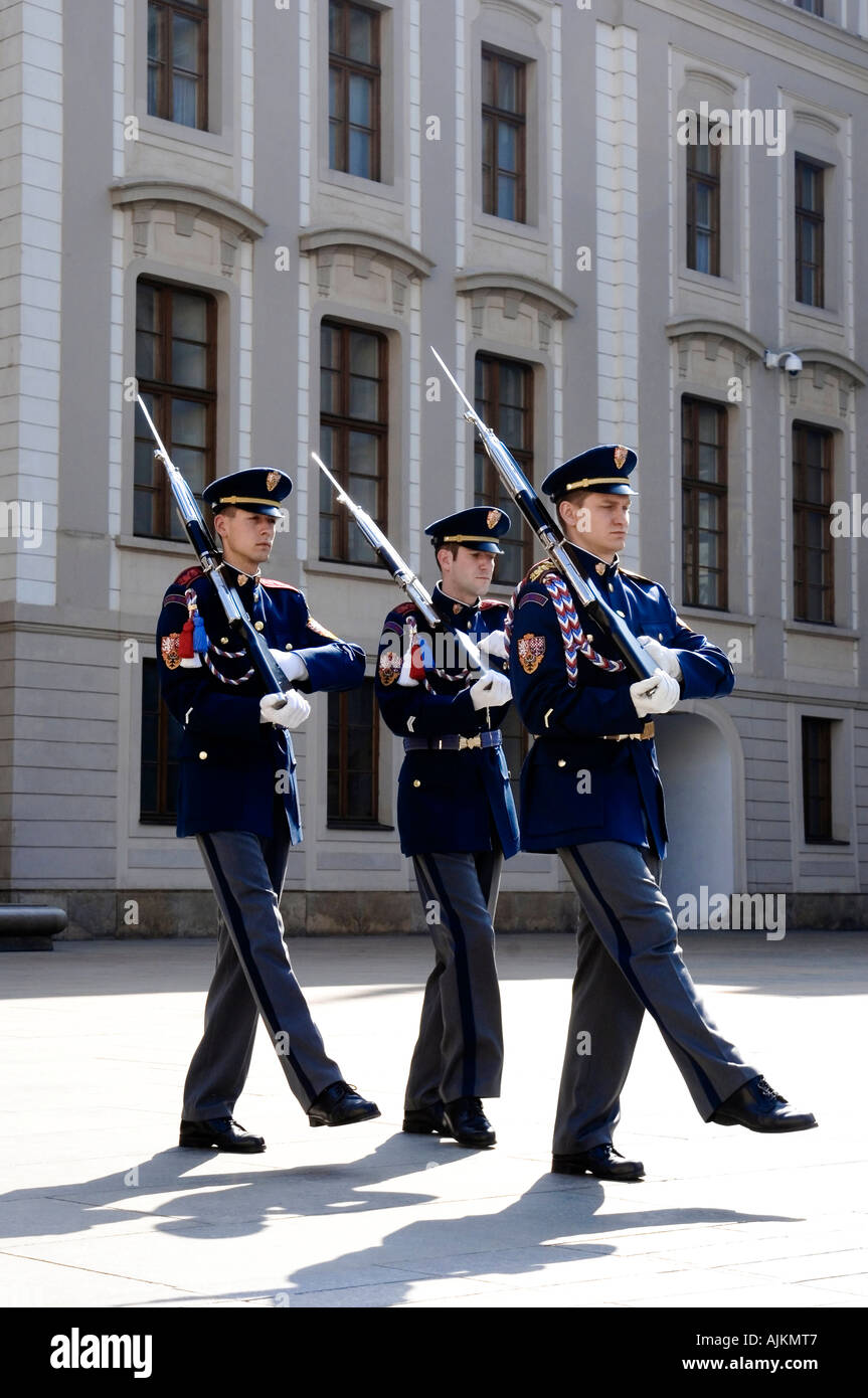 Czech royal guards hi-res stock photography and images - Alamy