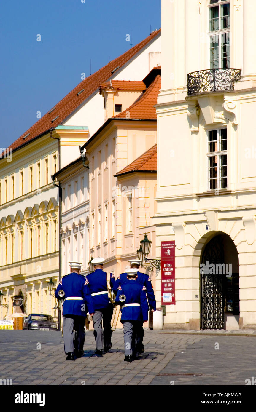 Czech royal guards hi-res stock photography and images - Alamy