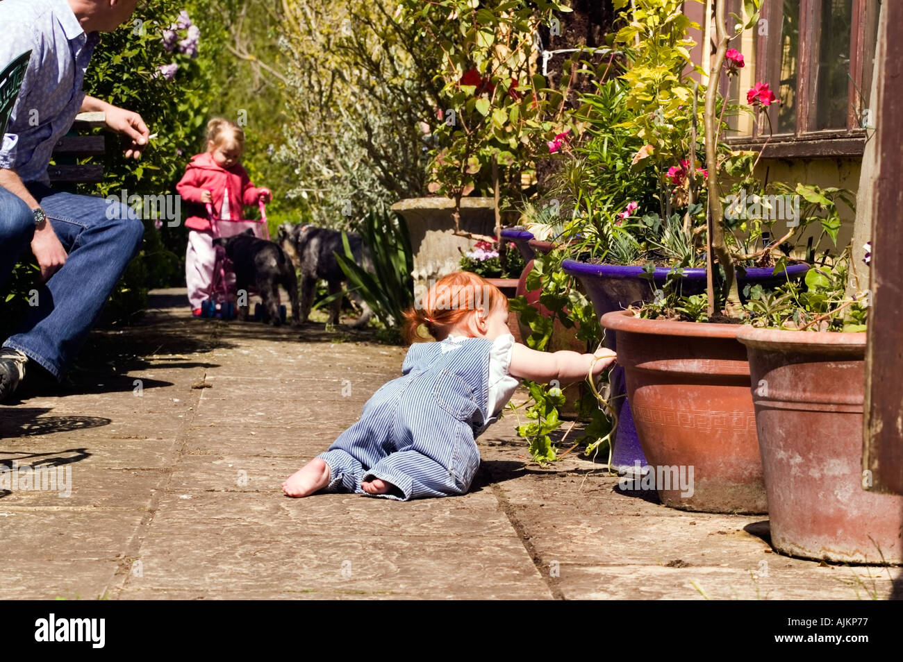 Ginger baby girl hi-res stock photography and images - Alamy