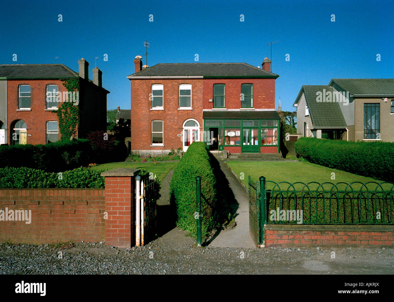 House home dublin semi detached middle class dublin hi-res stock ...