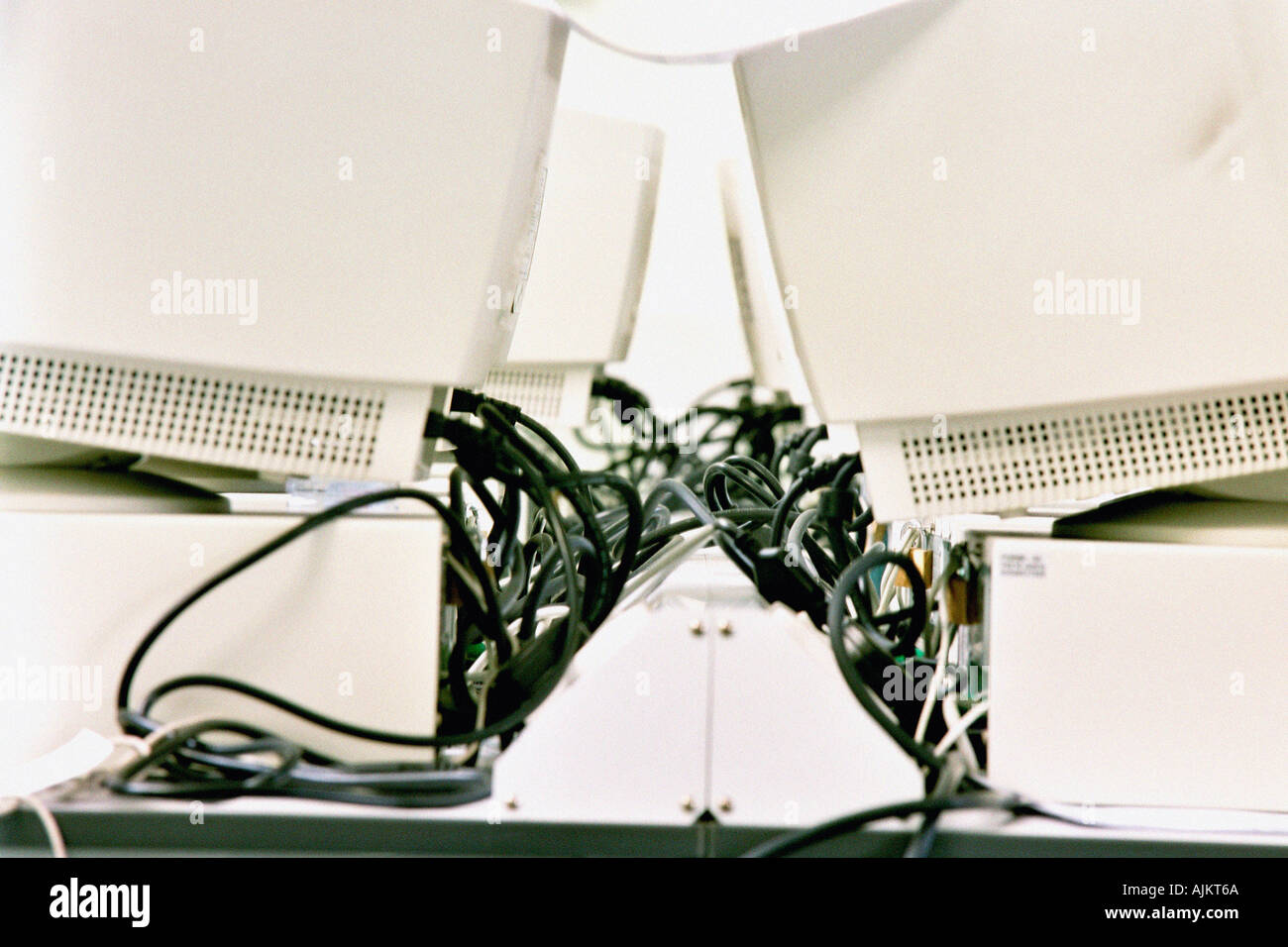 Lots of computers hi-res stock photography and images - Alamy