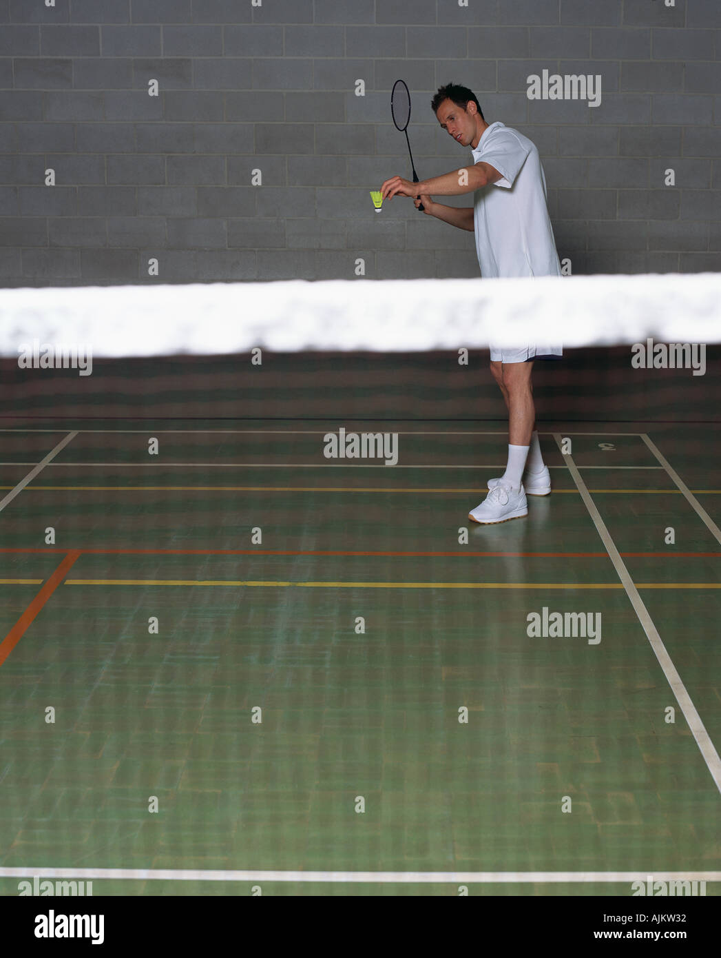 Badminton Player Net High Resolution Stock Photography and Images - Alamy