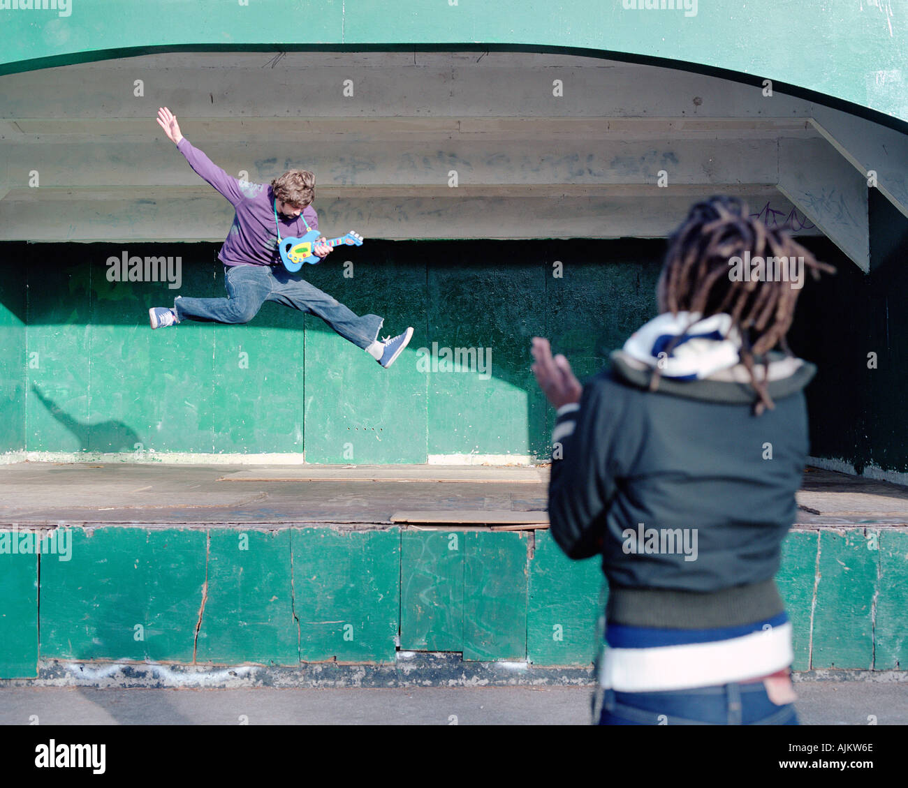 Air Guitar High Resolution Stock Photography and Images - Alamy