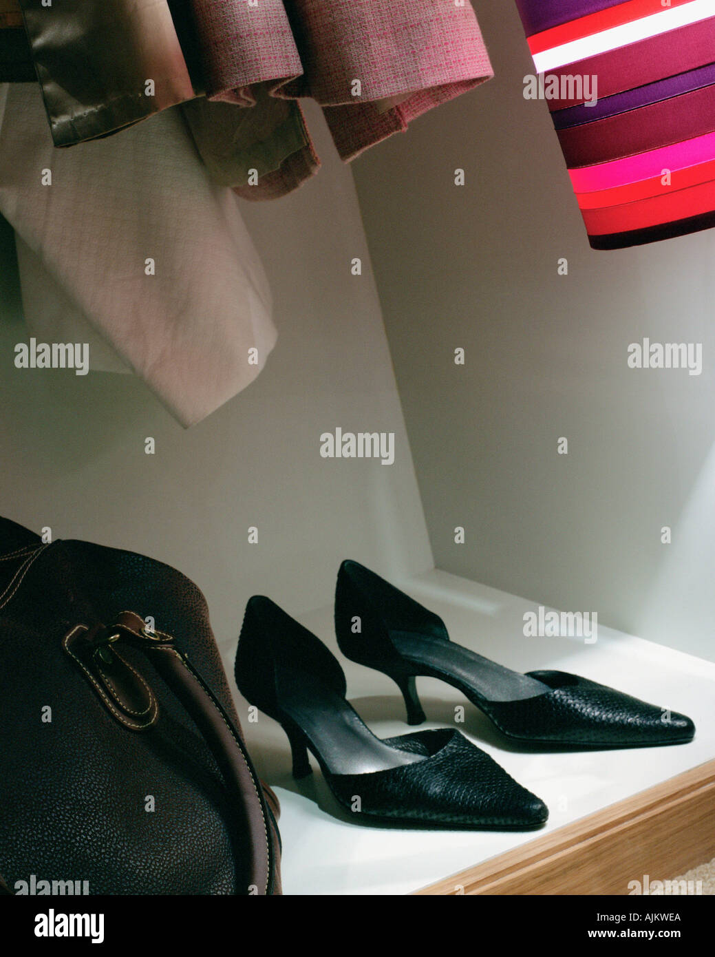 High heel shoes wardrobe hi-res stock photography and images - Alamy