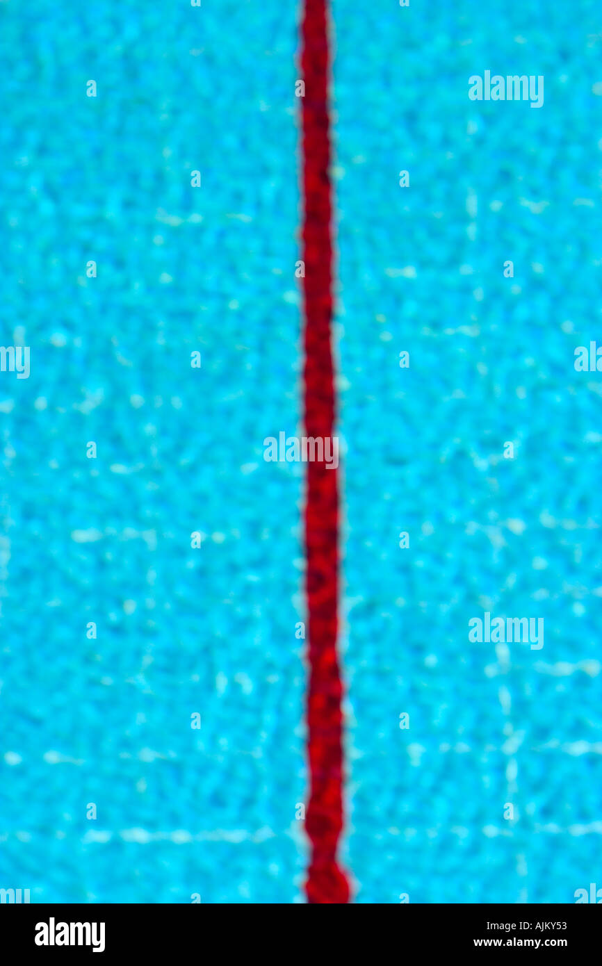 red lines blurred underwater in water of swimming Stock Photo - Alamy