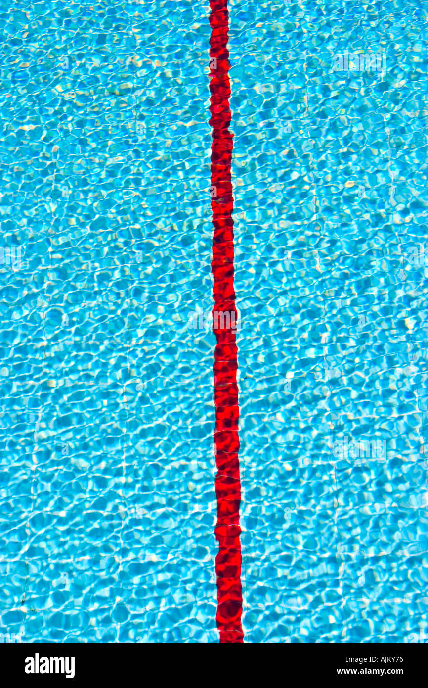 red lines blurred underwater in water of swimming Stock Photo - Alamy