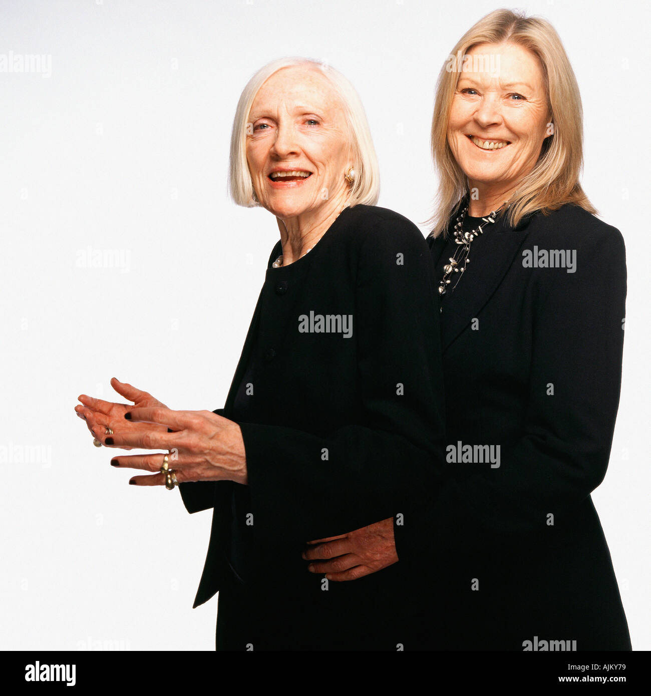 Portrait of sisters Stock Photo - Alamy