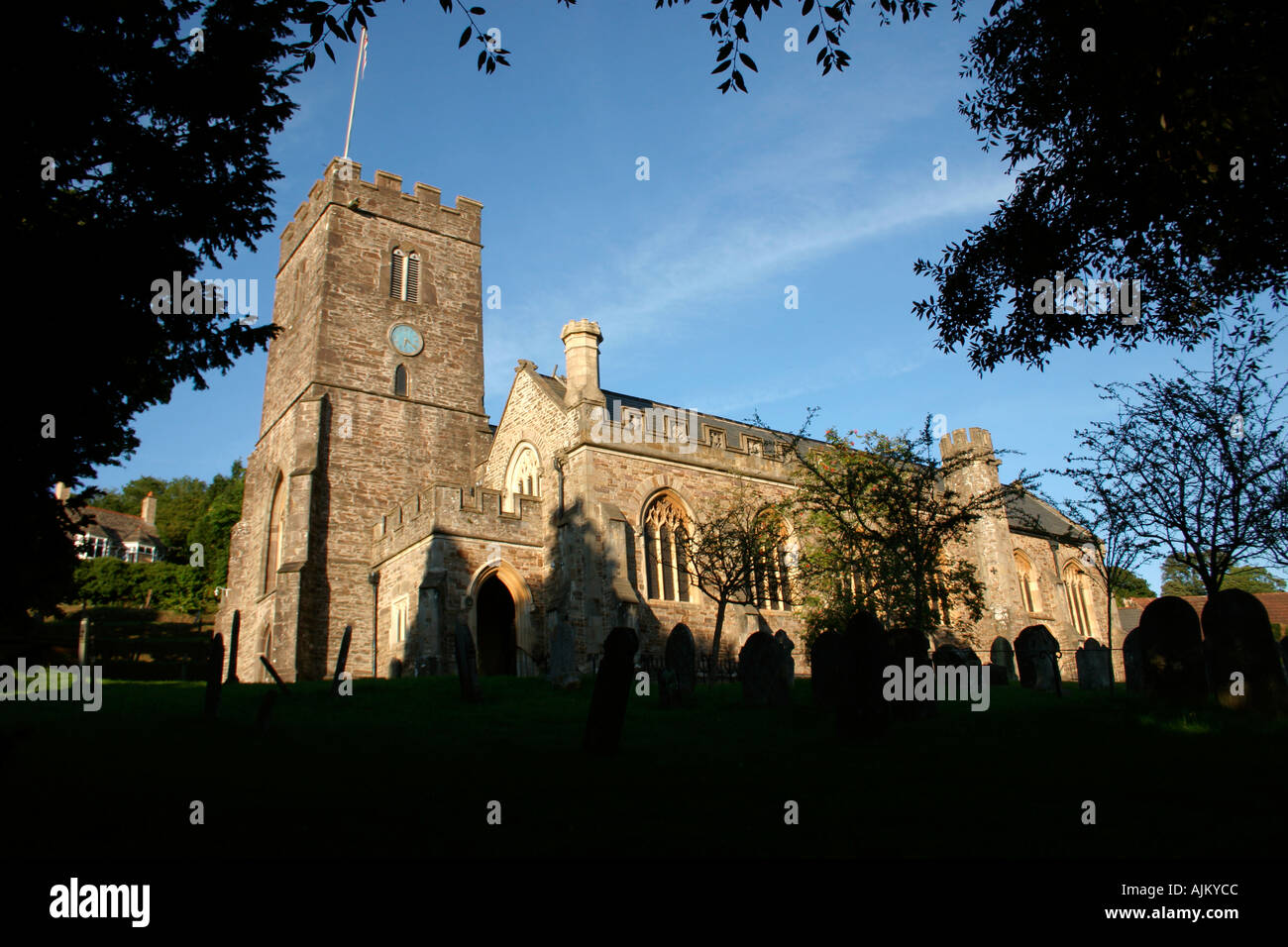 Dulverton Church Dulverton Somerset England Stock Photo - Alamy