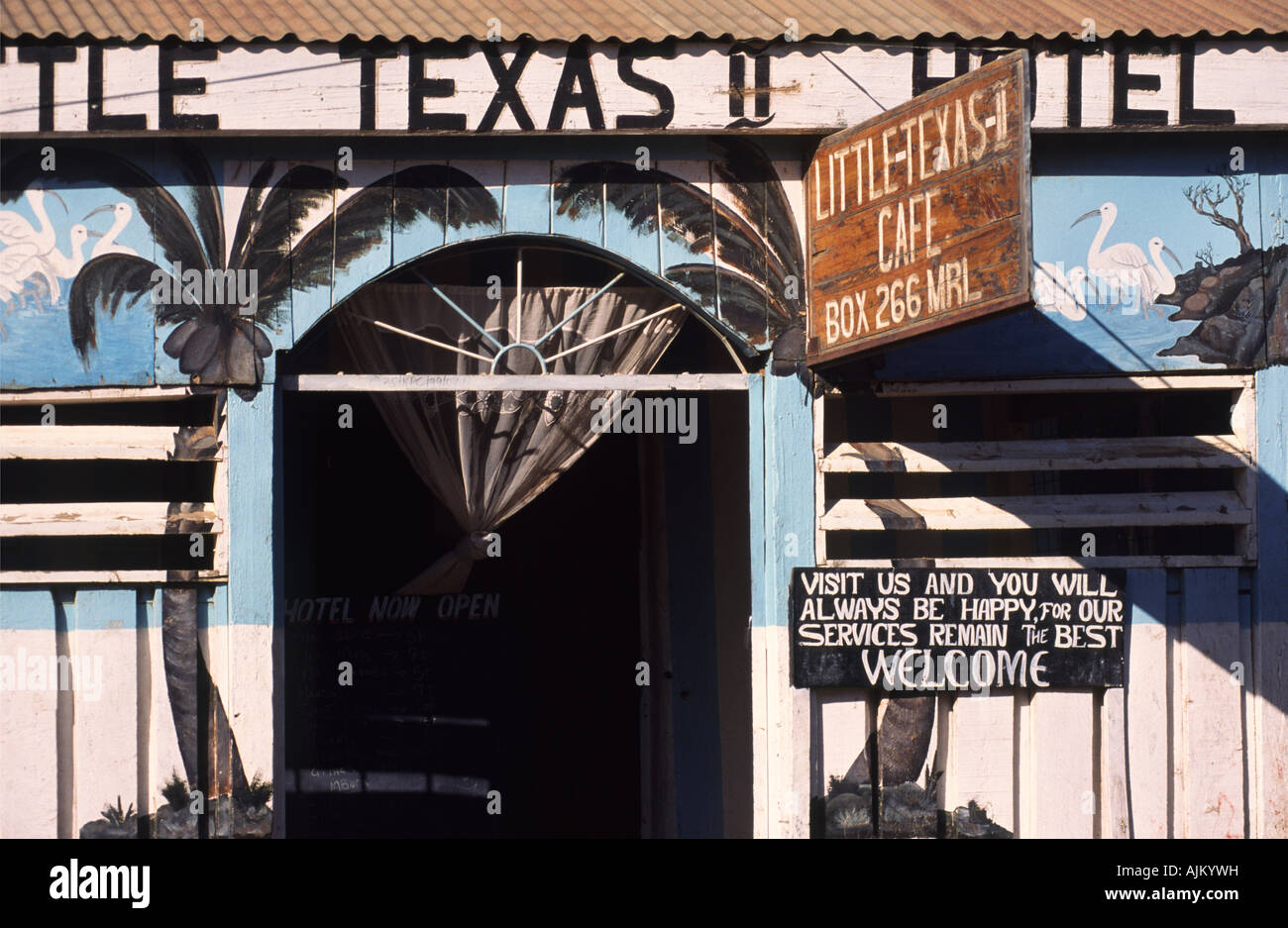 African Shop front. Maralal. Kenya Stock Photo - Alamy