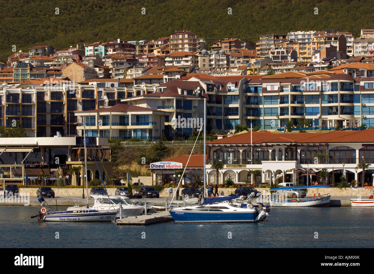 Newly built marina building hi-res stock photography and images - Alamy