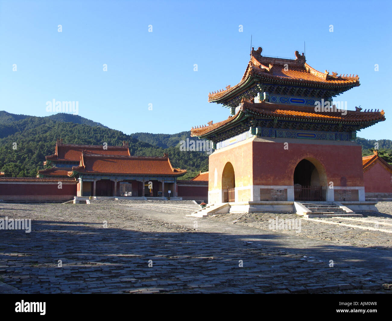 Imperial tombs of Emperor Shunzhi of Qing Dynasity in the East of ...