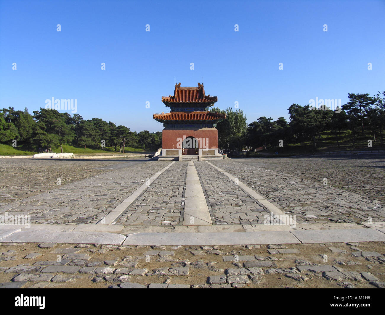 Imperial tombs of Emperor Shunzhi of Qing Dynasity in the East of ...