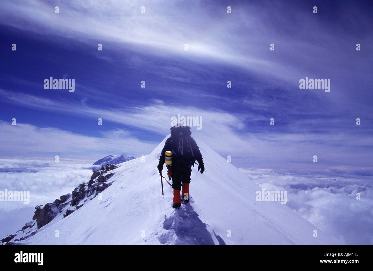 West buttress route hi-res stock photography and images - Alamy