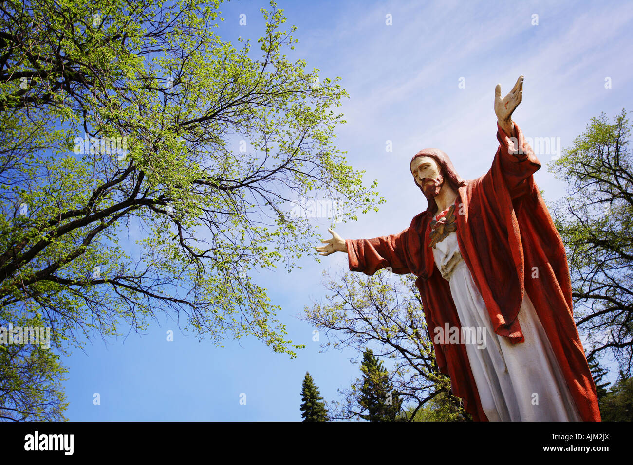 Jesus with outstretched arms hi-res stock photography and images - Alamy