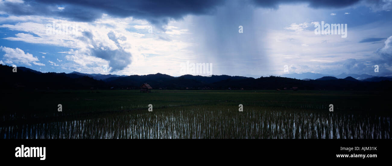 rain storm, rain cloud, Laos Stock Photo - Alamy
