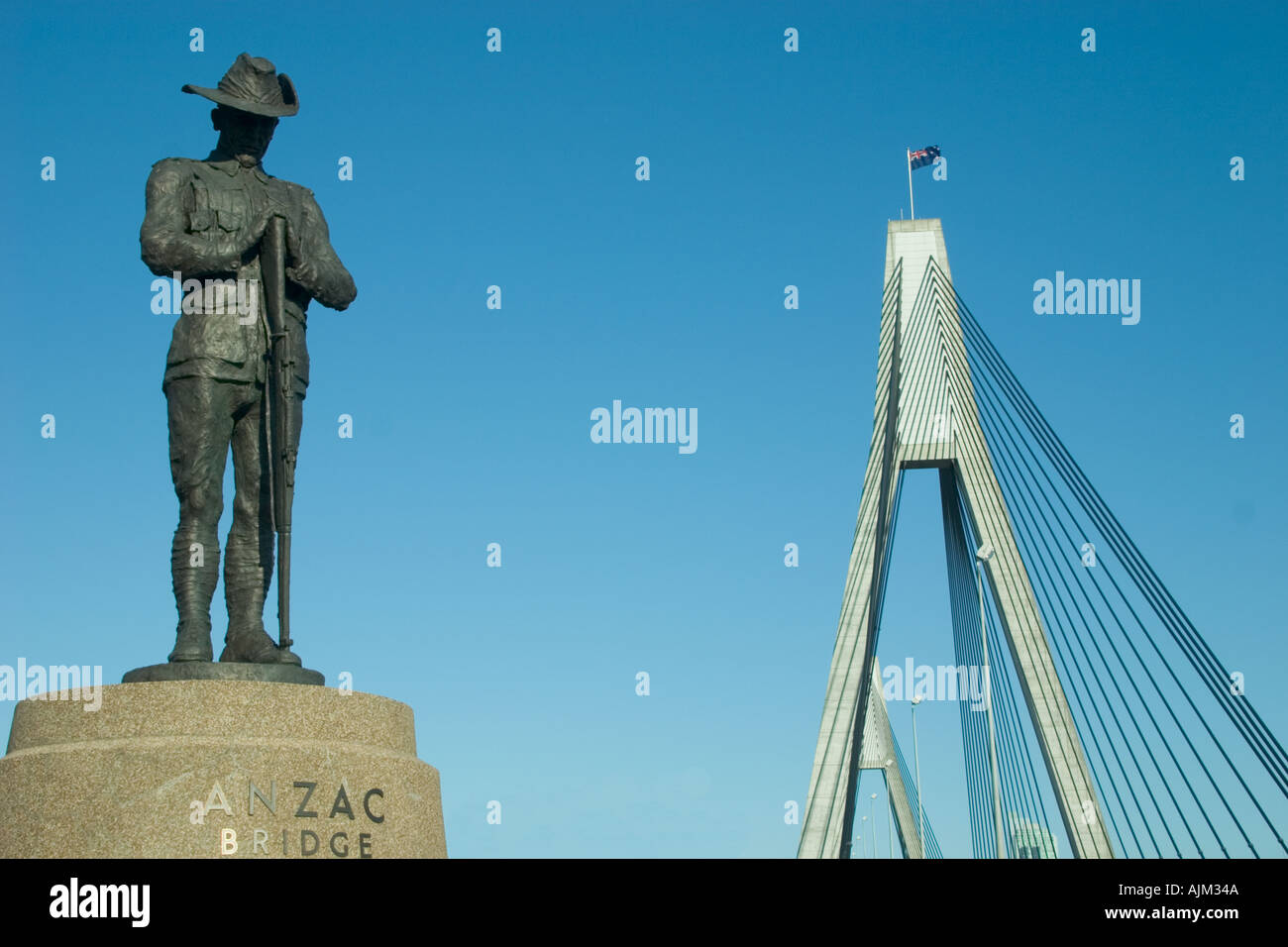 Anzac memorial bridge hi-res stock photography and images - Alamy