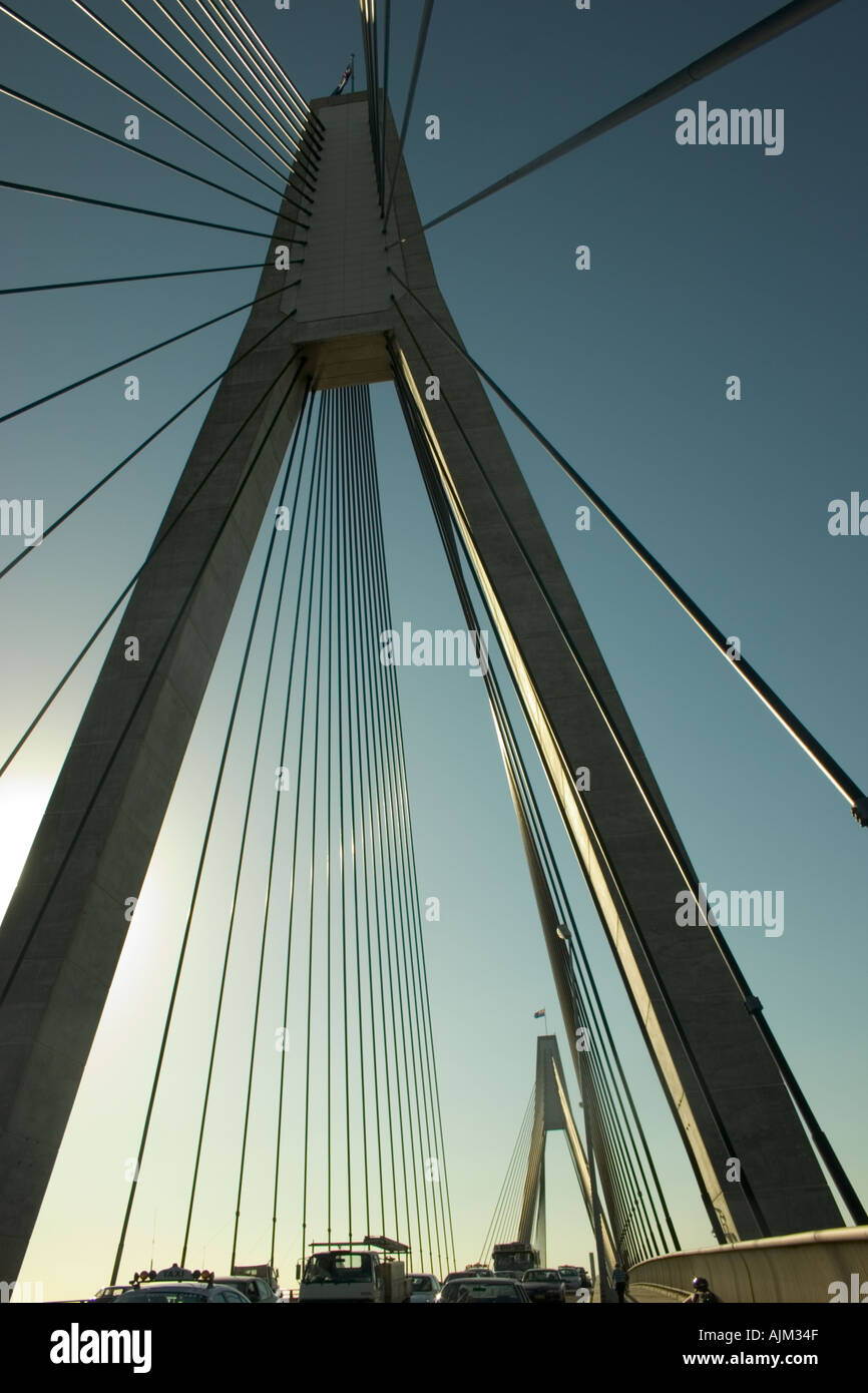 Anzac Bridge in Sydney Stock Photo - Alamy
