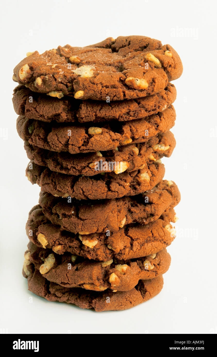 Stack of cookies Stock Photo - Alamy