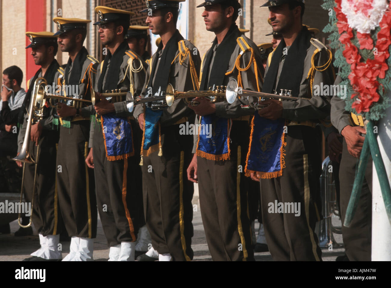 Military chapel during the aschura ritual hi-res stock photography and ...
