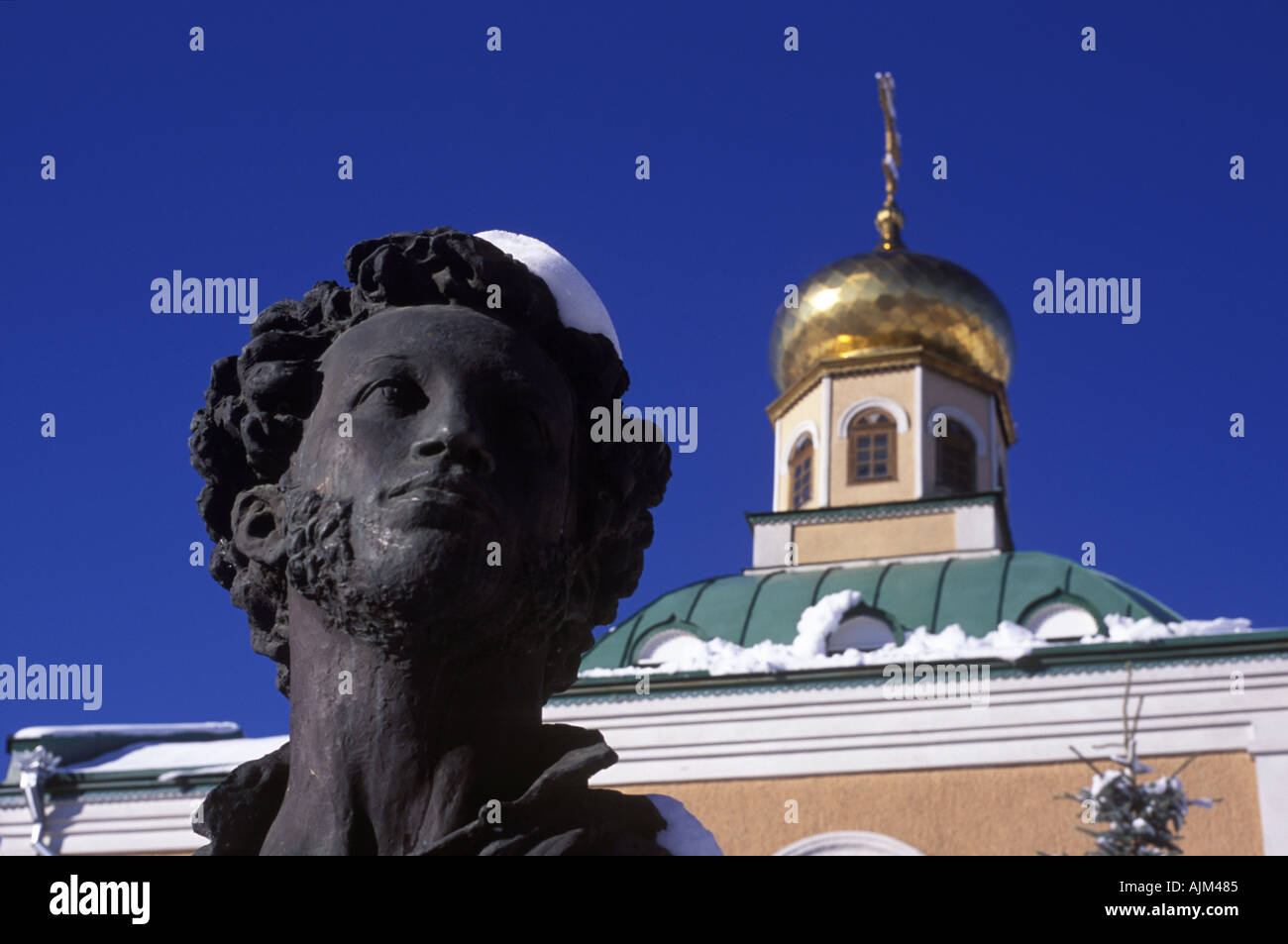 The Pushkin statue in Pyatigorsk Russia Stock Photo - Alamy