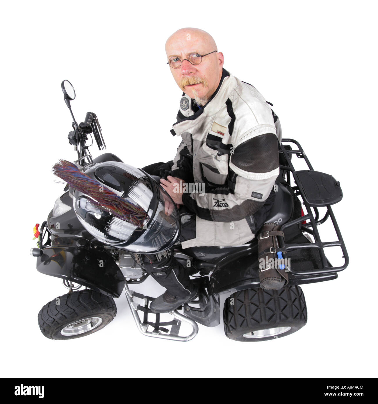 Quadbike riding Cut Out Stock Images & Pictures - Alamy