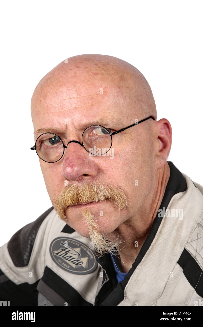 Biker moustache hi-res stock photography and images - Alamy
