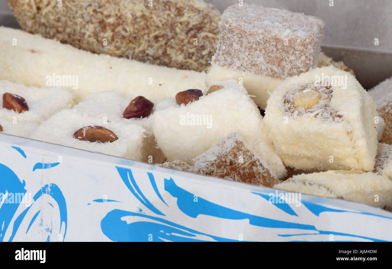 turkish delight, lokum Stock Photo - Alamy
