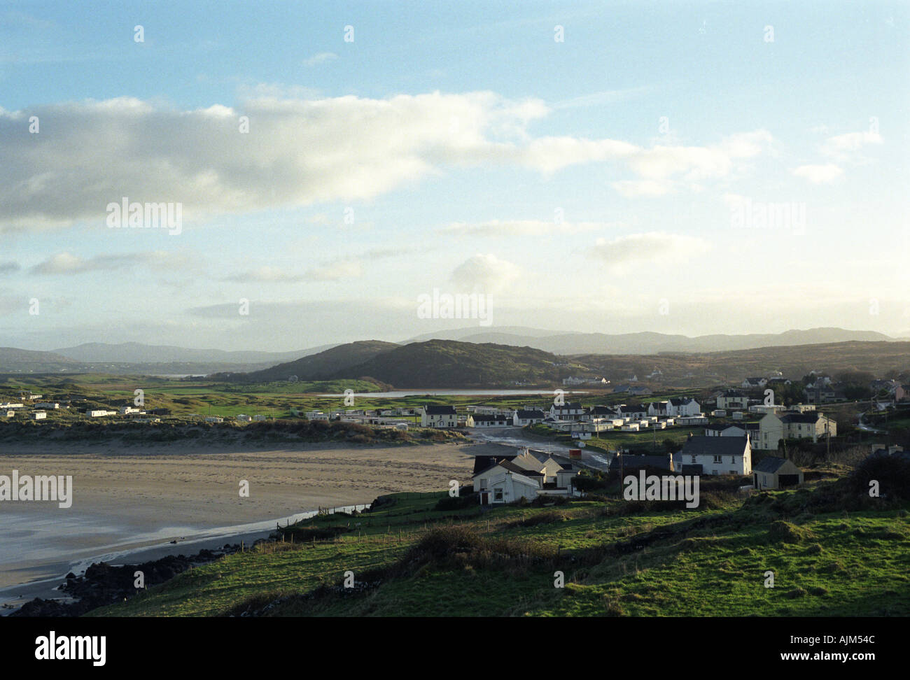 The small coastal village of Port Noo in Donegal Ireland Stock Photo ...