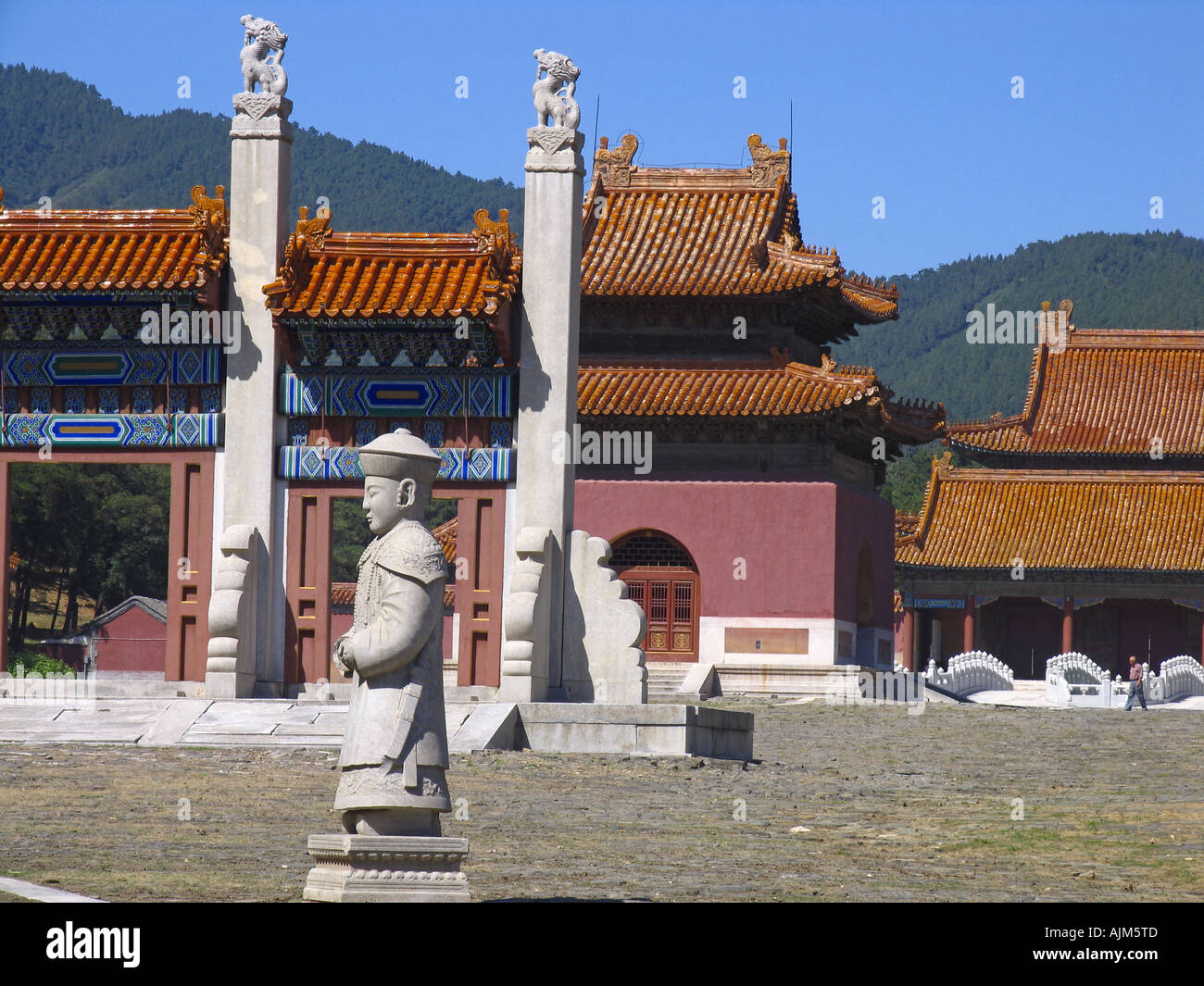 Imperial tombs of Emperor Kangxi of Qing Dynasity in the East of ...