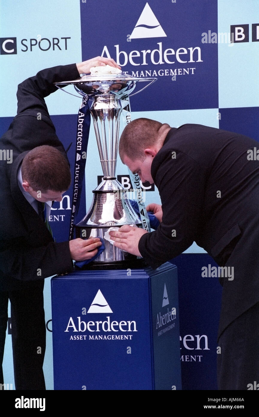 Polishing trophy hi-res stock photography and images - Alamy