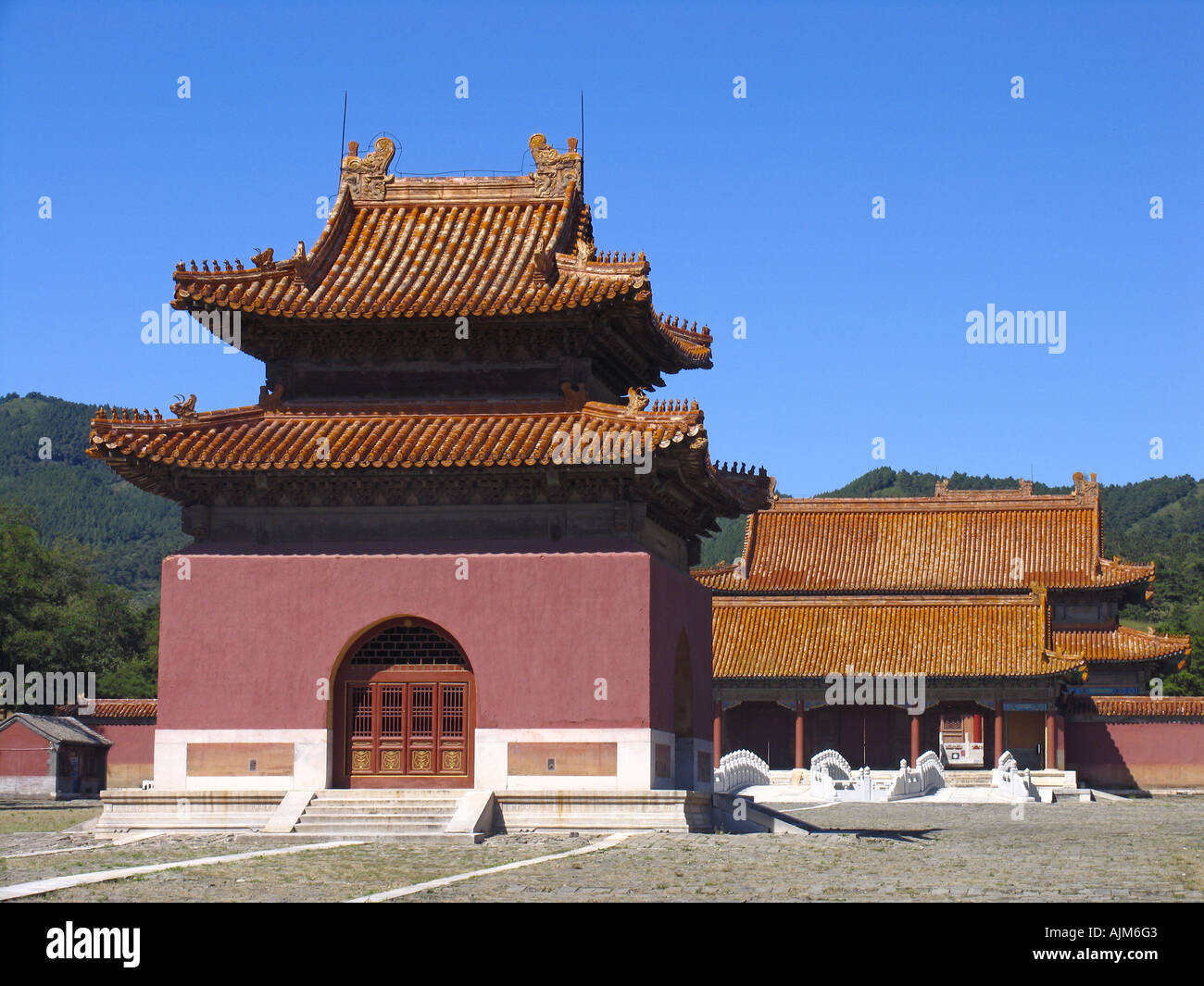 Imperial tombs of Emperor Kangxi of Qing Dynasity in the East of ...