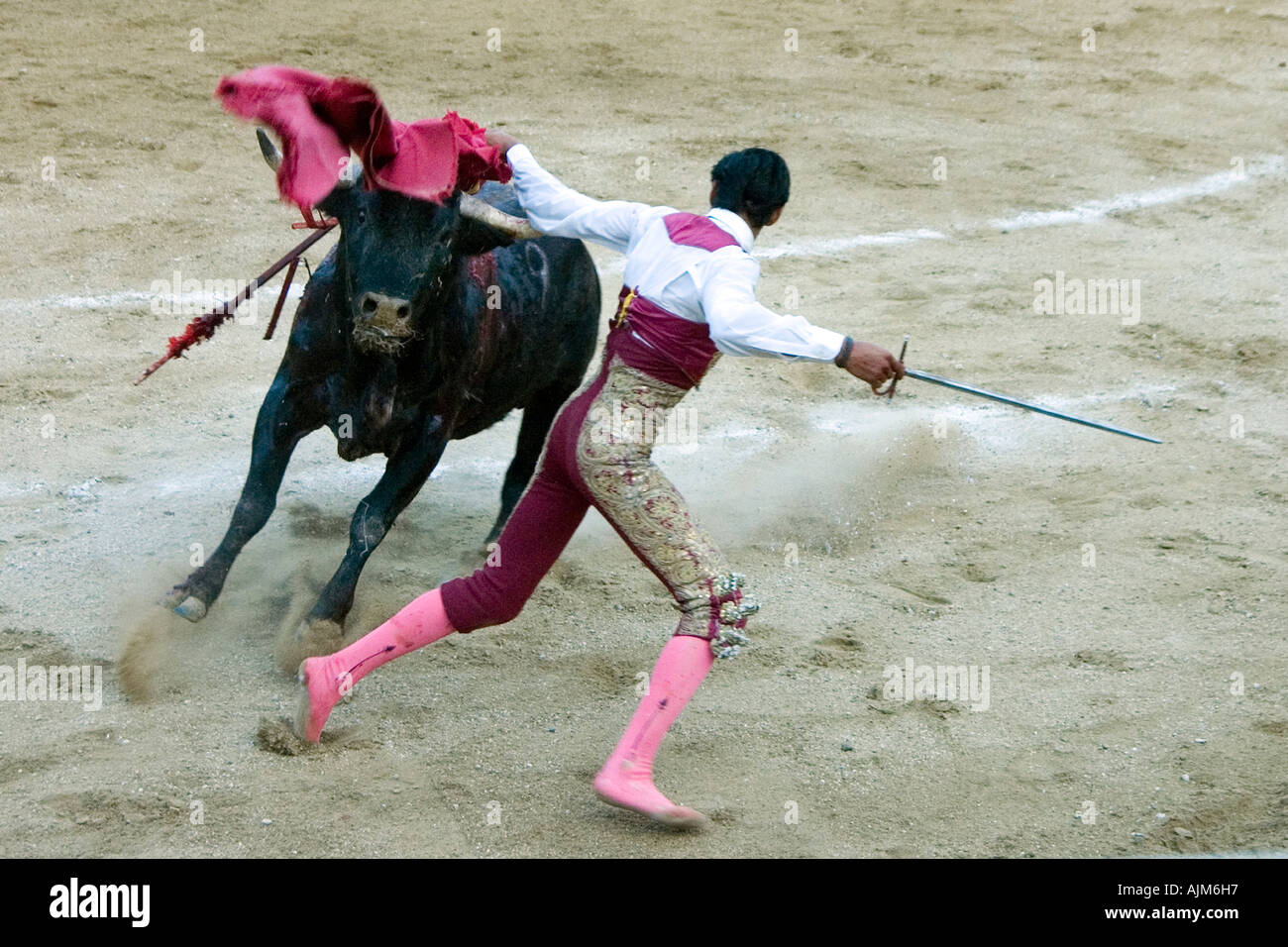 Bullfight Acapulco Mexico Stock Photo - Alamy