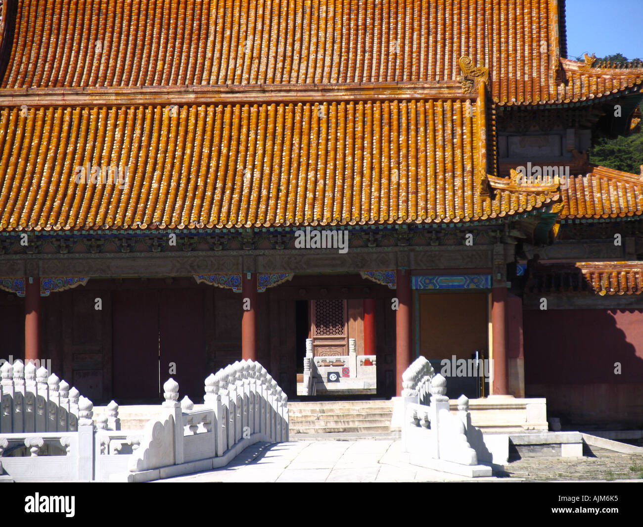 Imperial tombs of Emperor Kangxi of Qing Dynasity in the East of ...