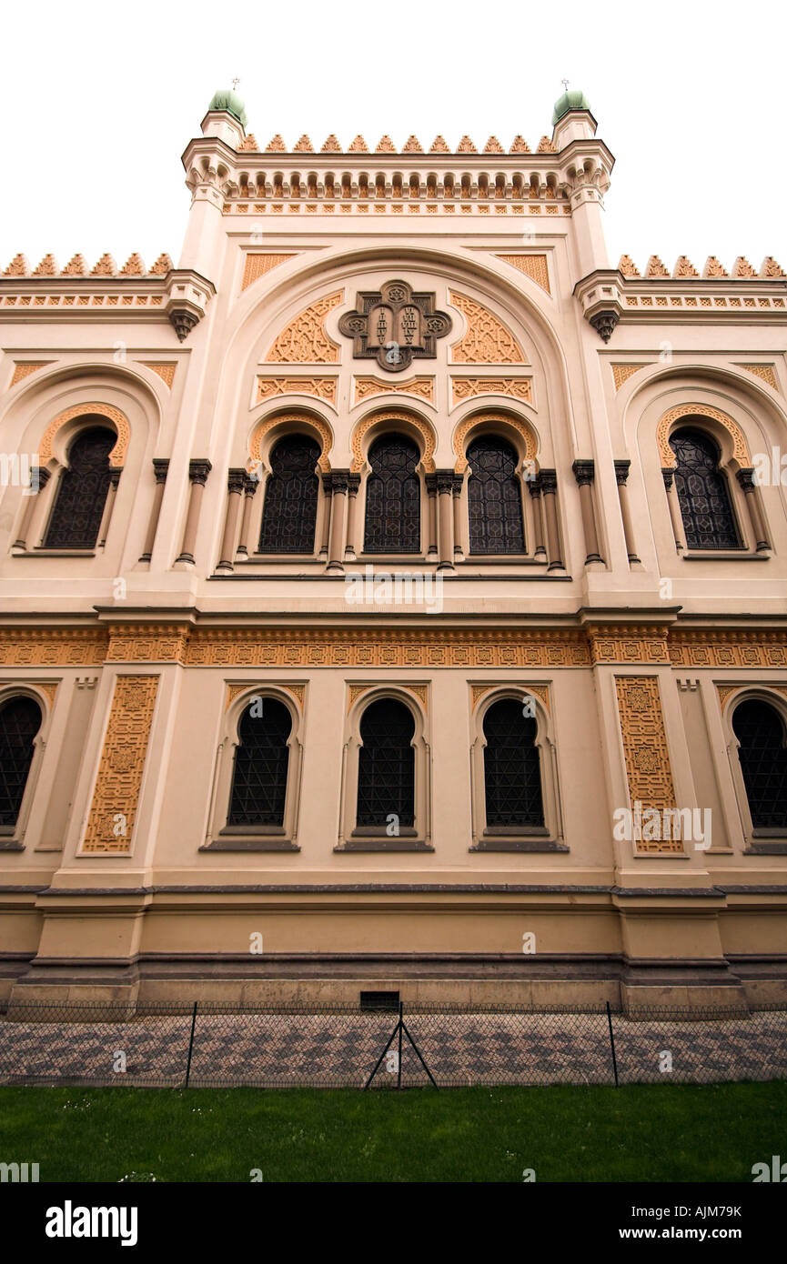 Spanish Synagogue, Prague, Czech Republic, Europe Stock Photo - Alamy