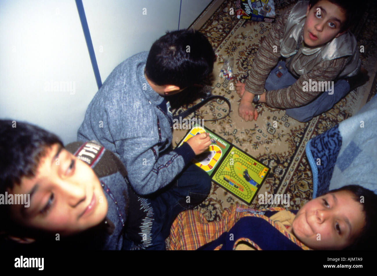 boys in full action Stock Photo - Alamy