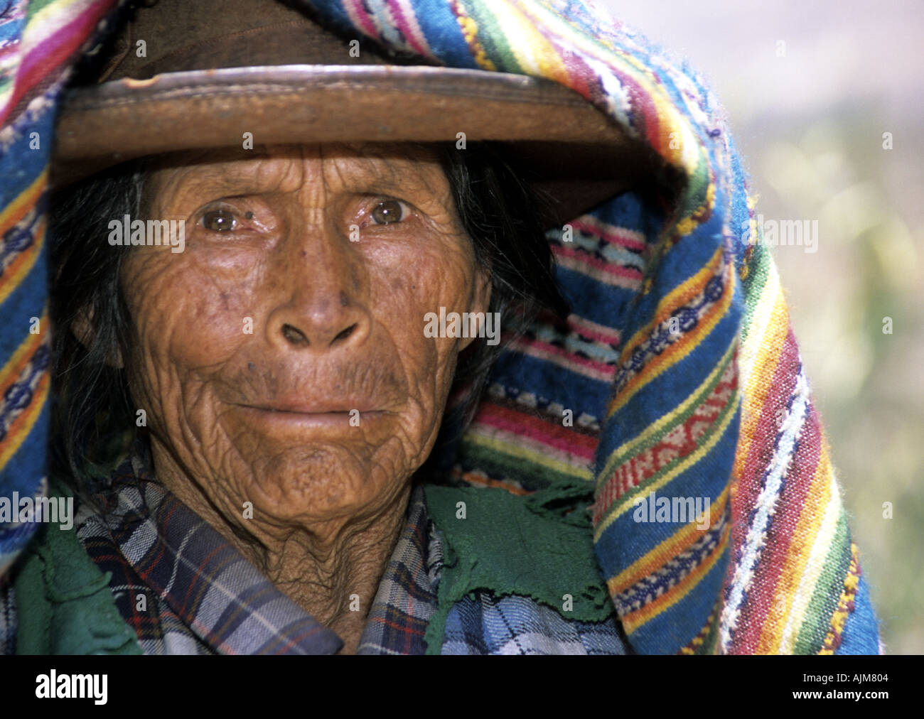Peru Andes South America Latin America people Stock Photo - Alamy