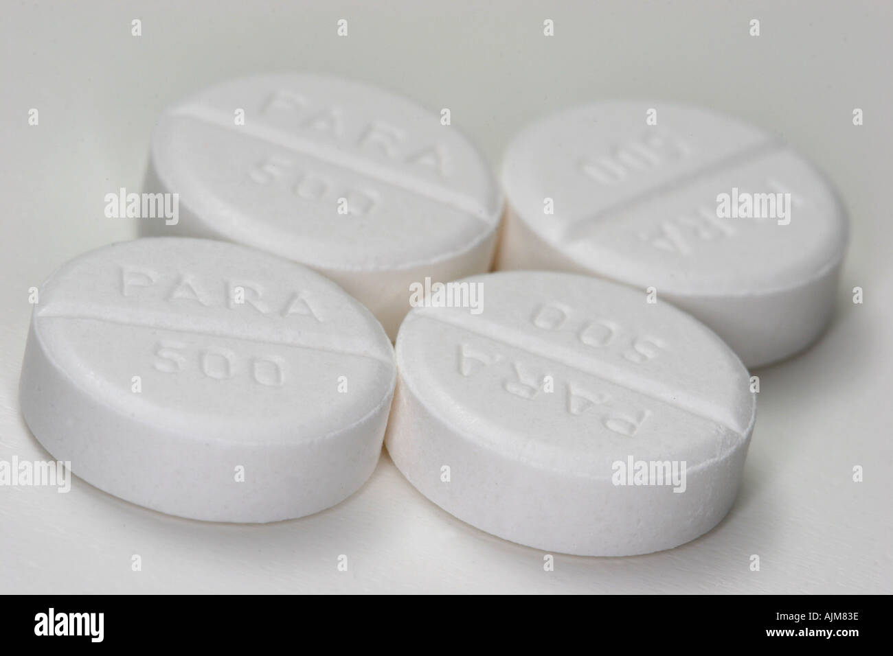 Paracetamol pills 500mg Stock Photo - Alamy