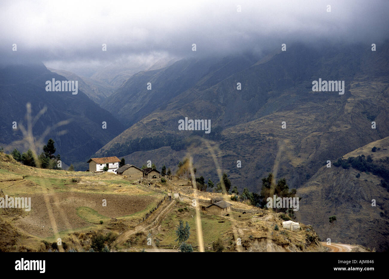 Peru Andes South America Latin America landscape Stock Photo - Alamy