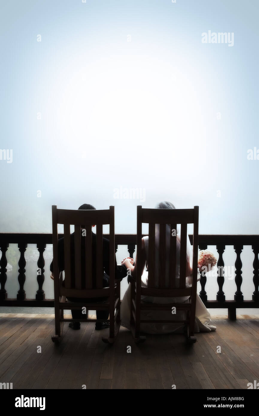 Hands holding on balcony edge hi-res stock photography and images - Alamy