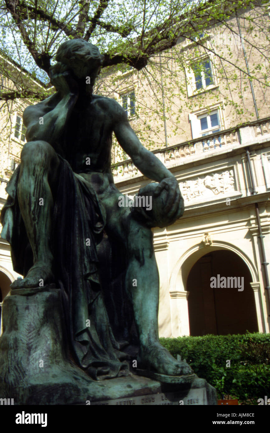 art and museum lyon france Stock Photo - Alamy