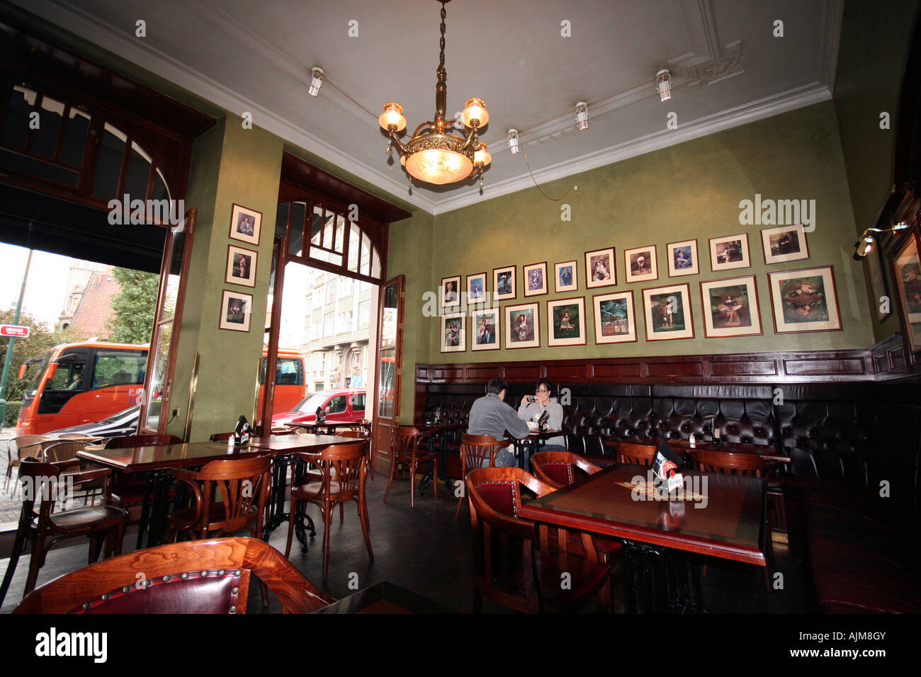 Prague bar prague restaurant inside interior restaurant hi-res stock ...